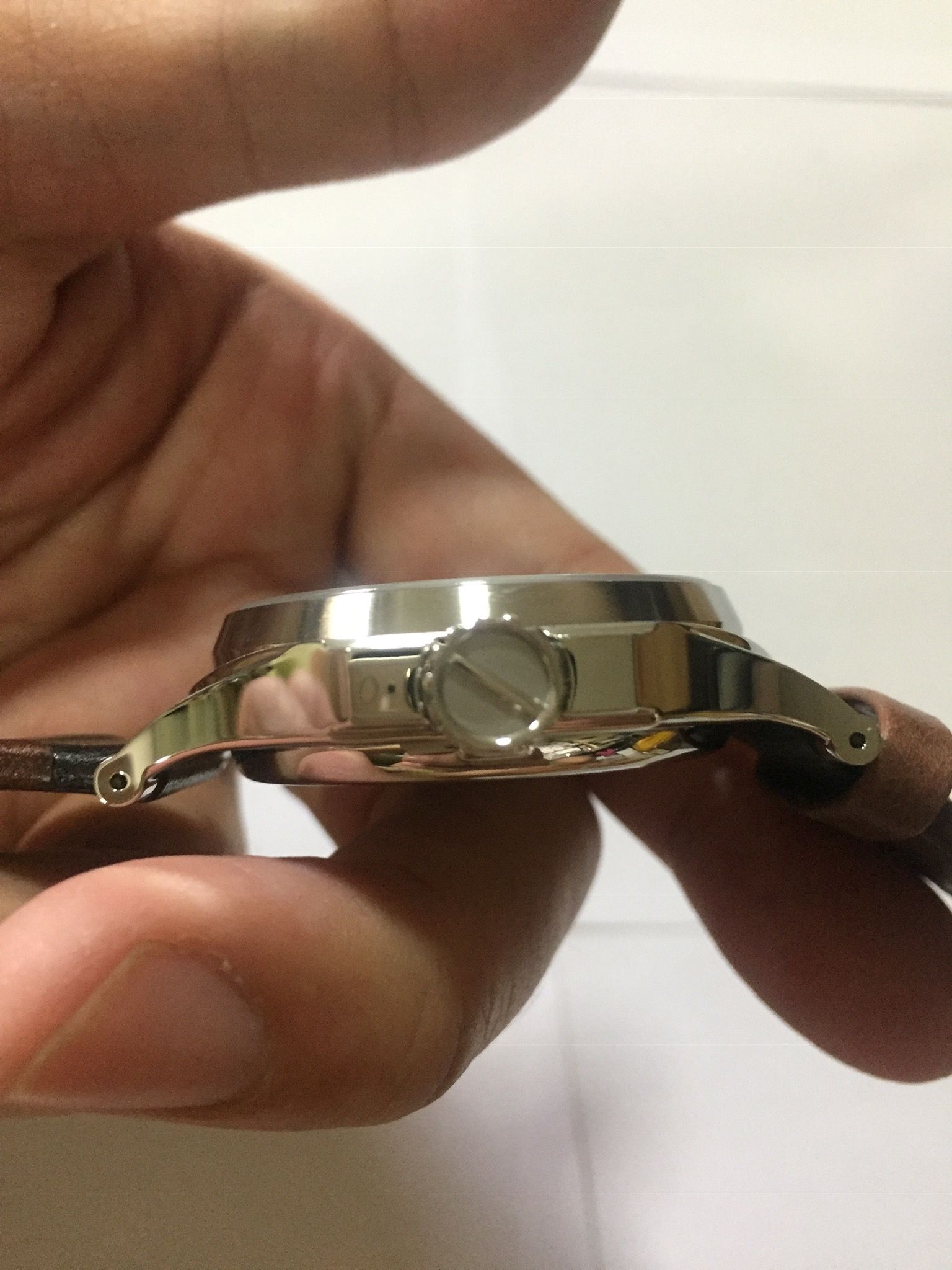 Brand new and unworn! Visitor Vale Park Officer automatic dress watch ...