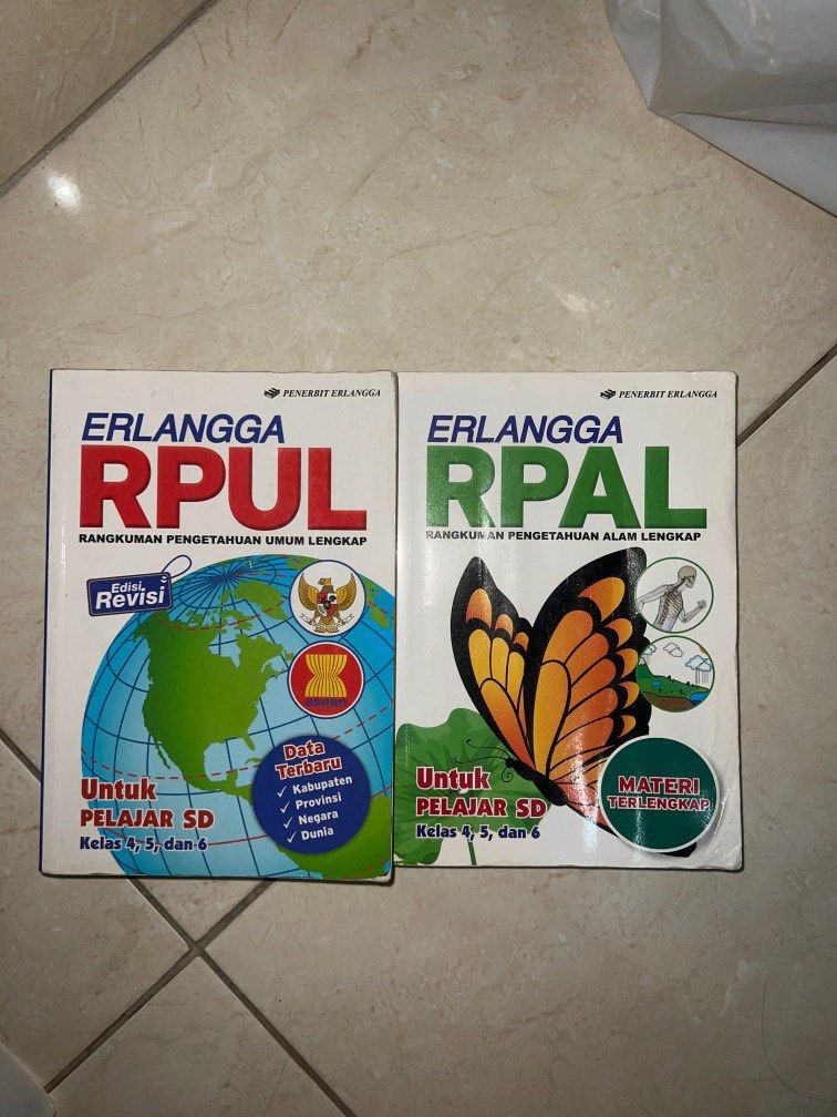 Buku Erlangga RPUL & RPUL, Buku & Alat Tulis, Buku di Carousell