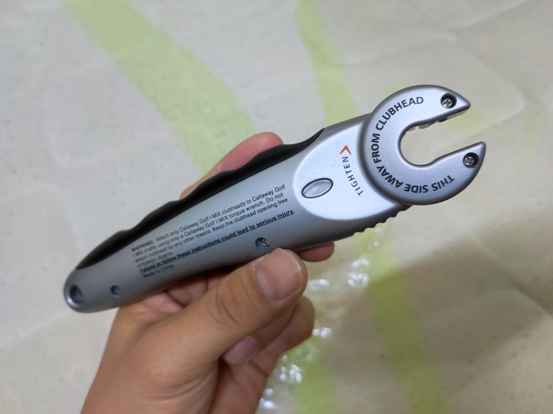 Callaway Golf I-MIX Club Head Adapter & Shaft Torque Wrench Tool ...