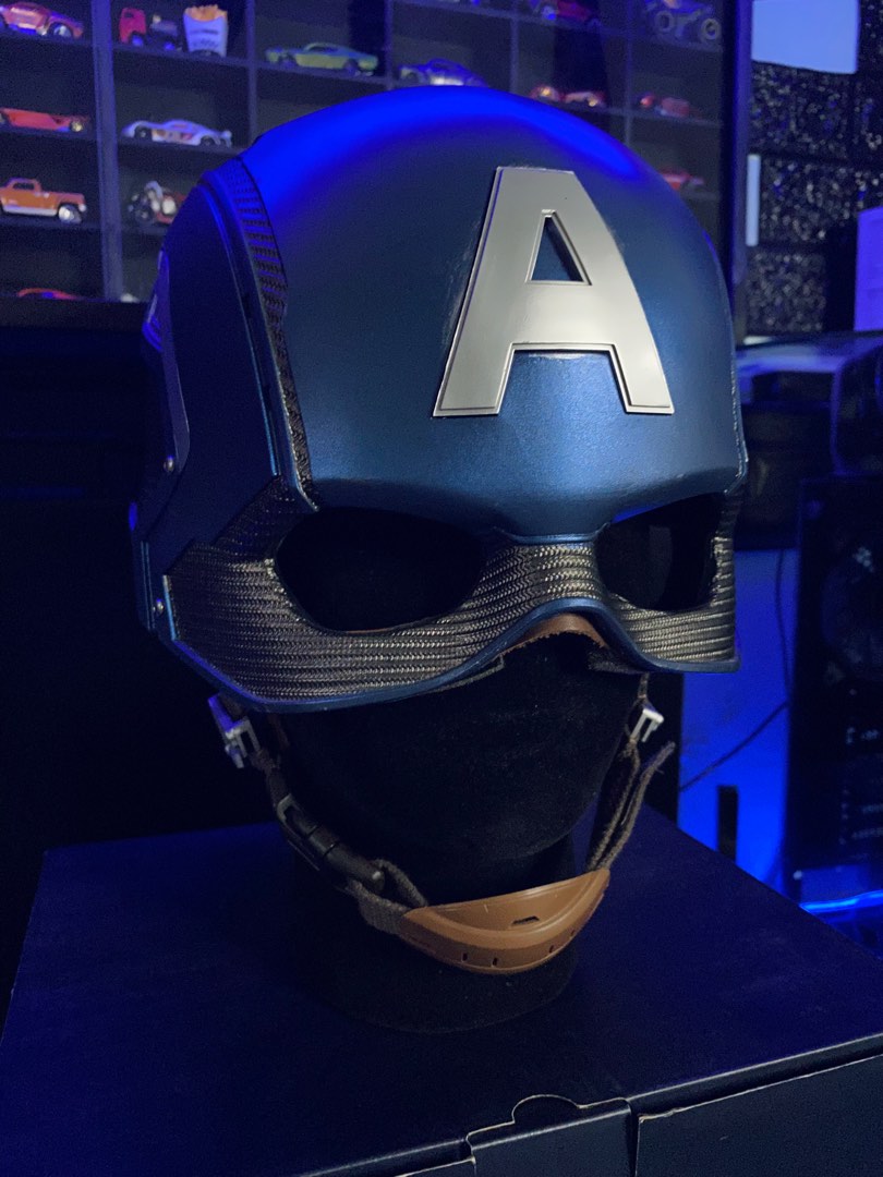CAPTAIN AMERICA HELMET 1:1 on Carousell