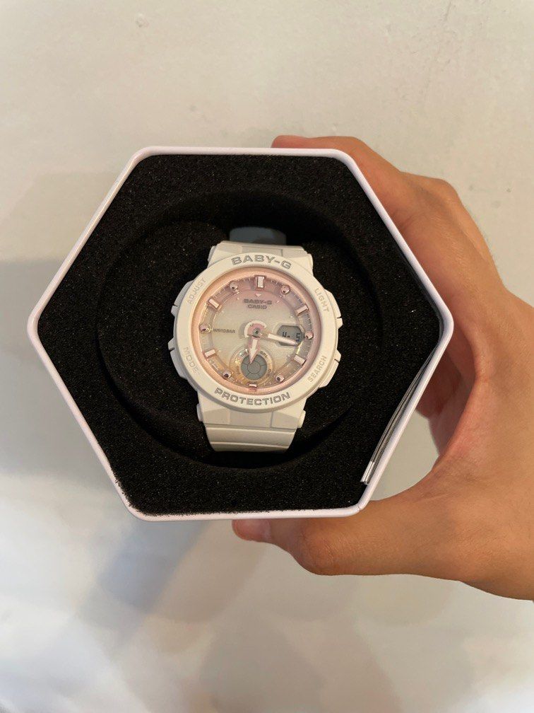 Casio Baby G Watch White, Women's Fashion, Watches & Accessories ...
