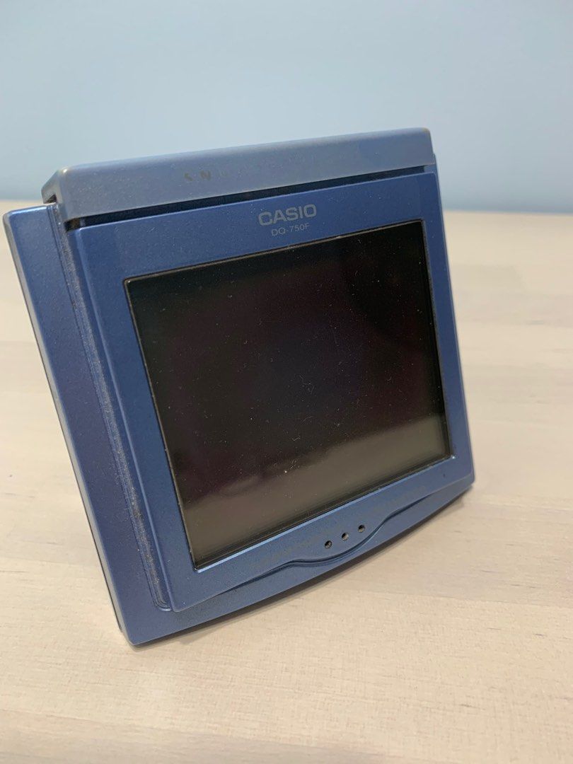 Casio Table clock DQ-750F-1, Furniture & Home Living, Home Decor ...