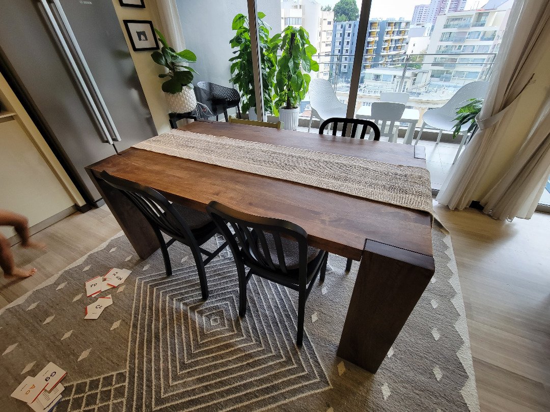 CB2 Blox Dining Table, Furniture & Home Living, Furniture, Tables ...