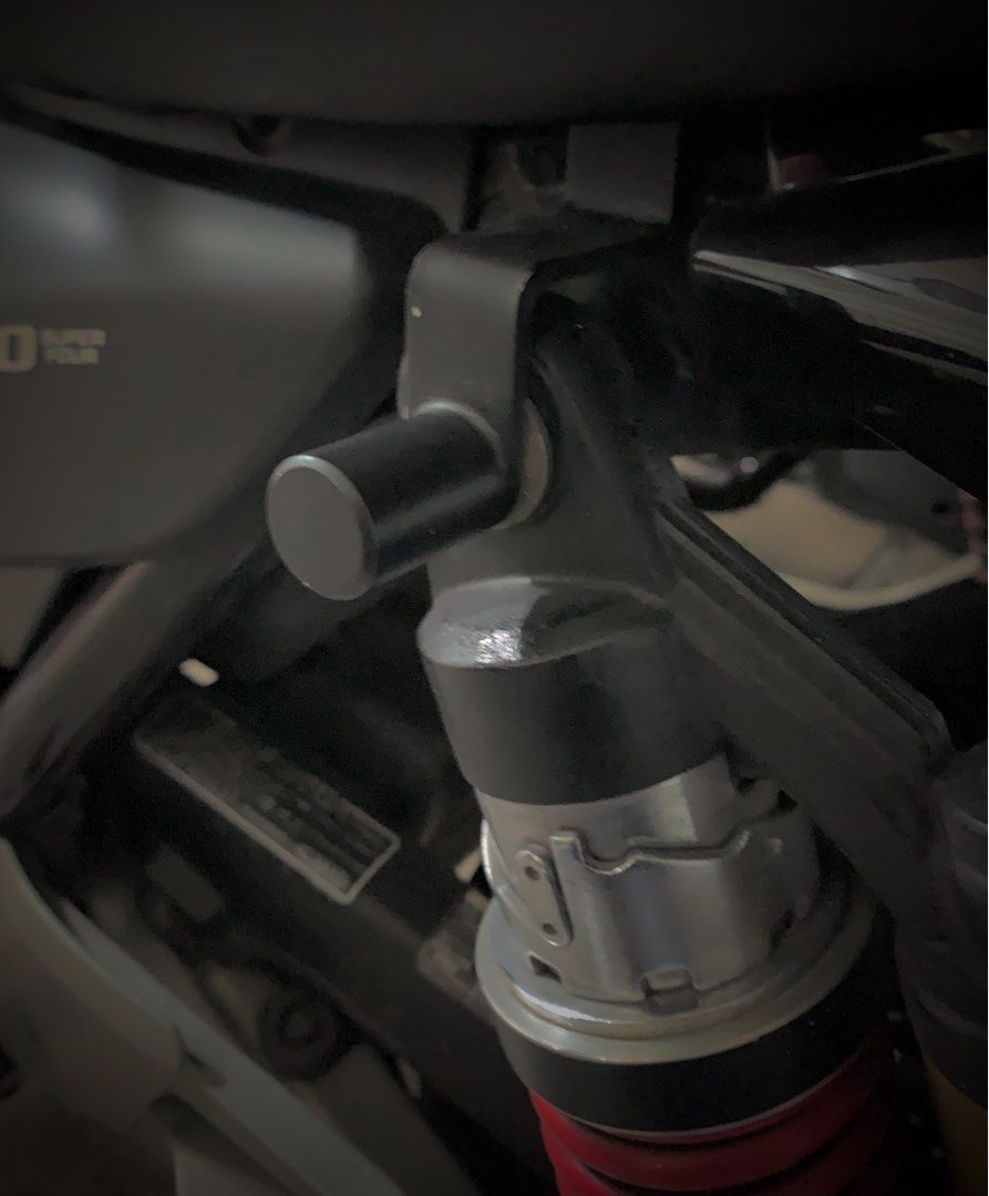 CB400SF Rear Shock guard / protector, Motorcycles, Motorcycle ...