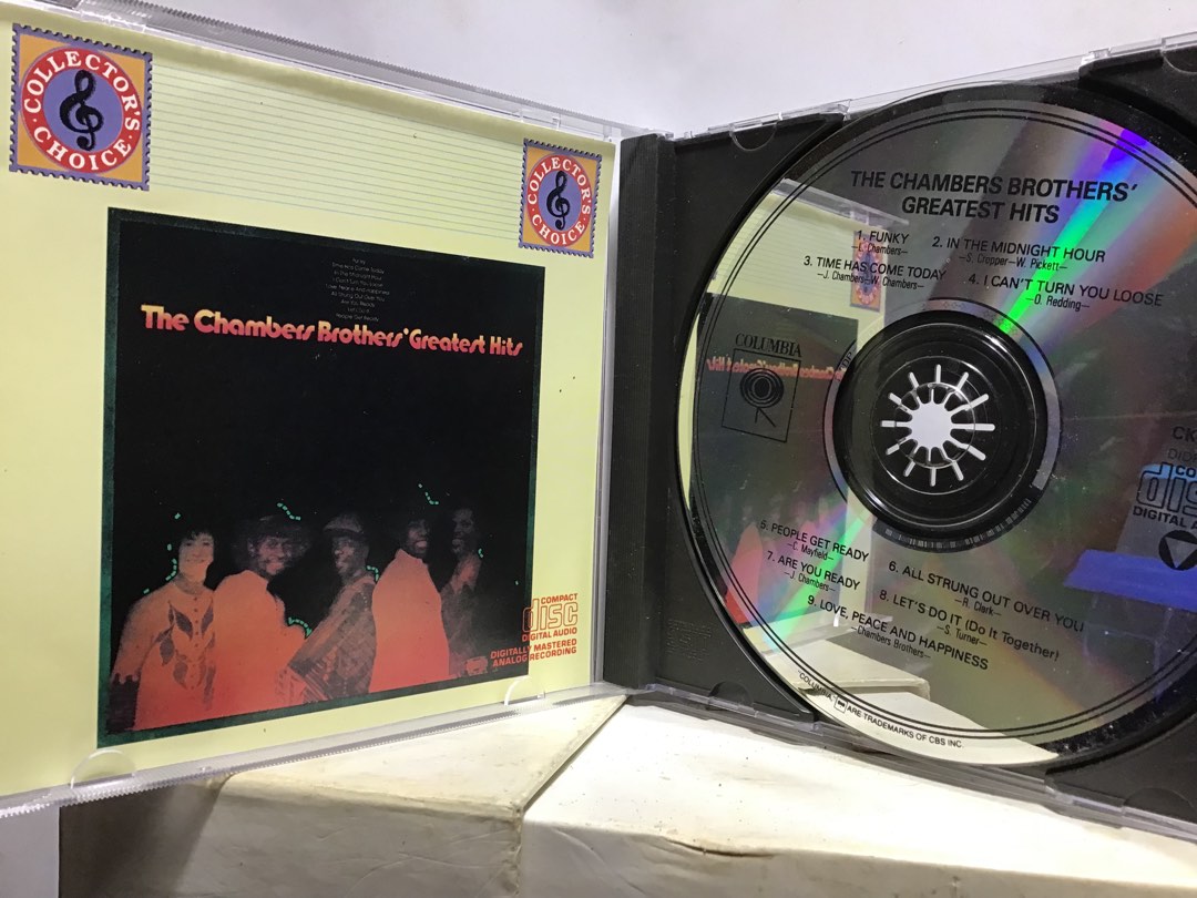 CD Chamber Brothers - Greatest Hits OOP USA ORIGINAL PRESS Anubis Pop ...