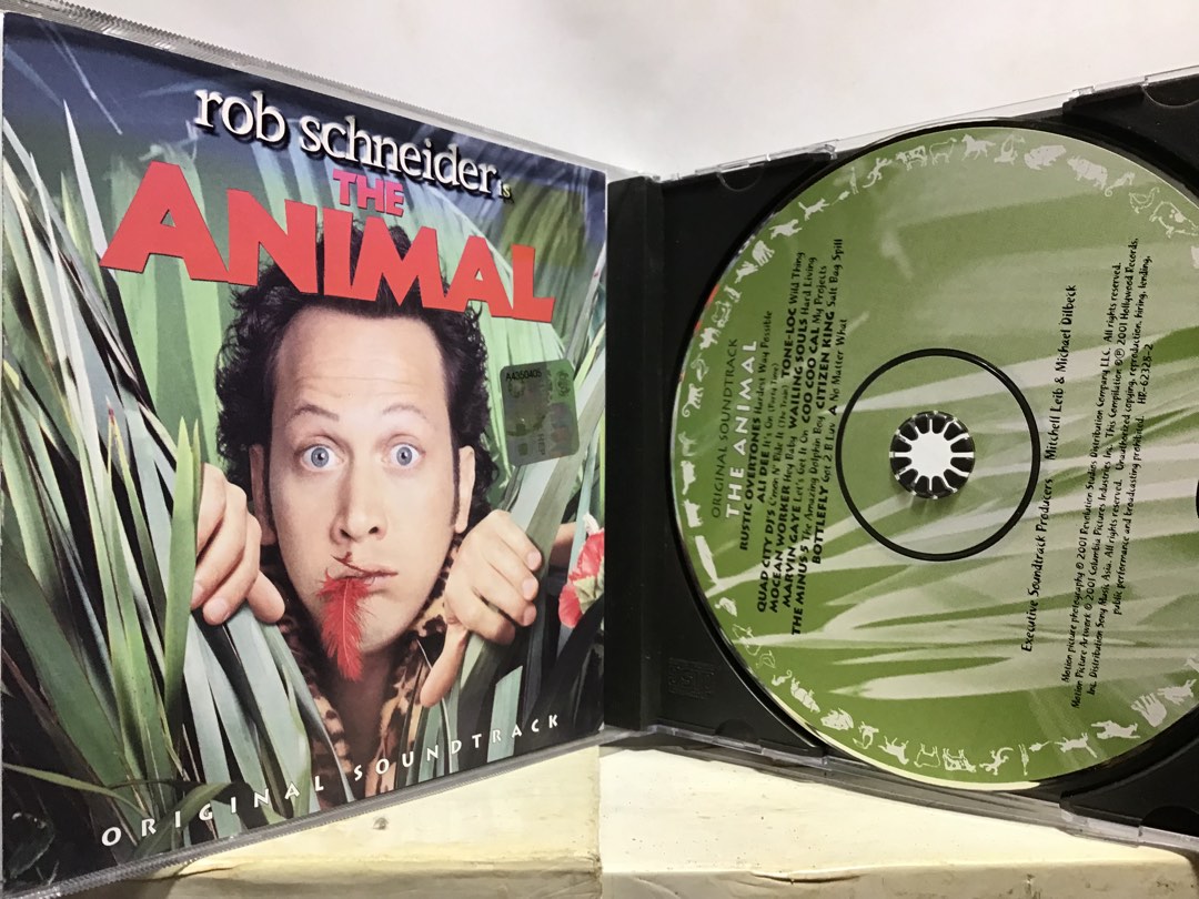 CD The Animal OST - Marvin Gaye Tone Loc OOP ORIGINAL PRESS Anubis ...