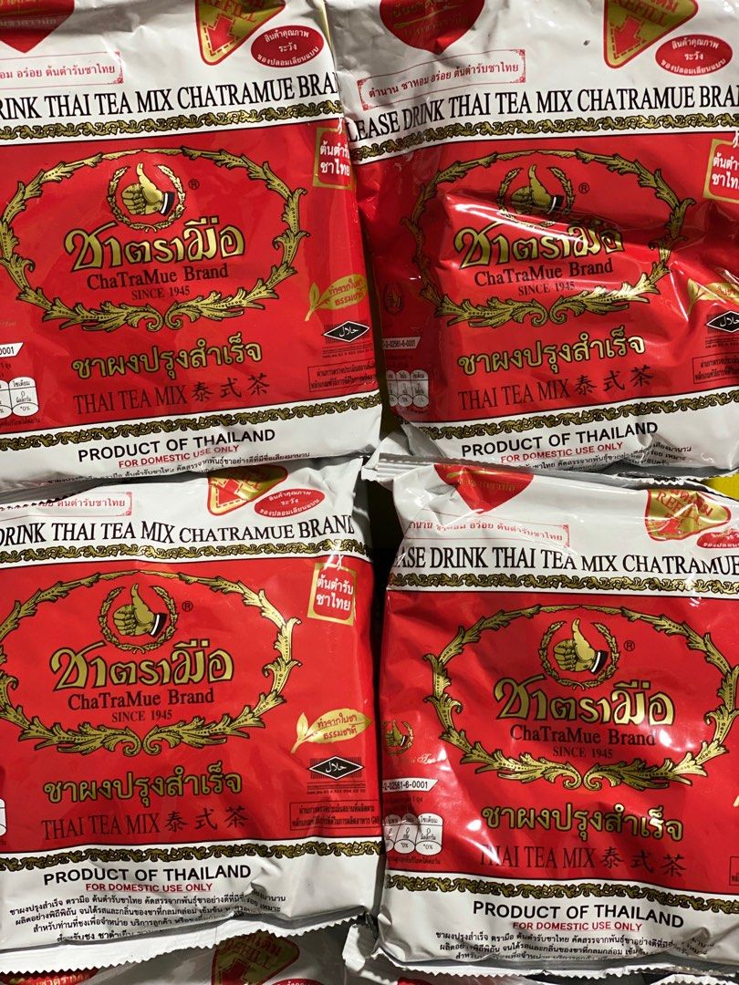 Cha Tra Mue Original Thai Tea 400g, Food & Drinks, Beverages on Carousell