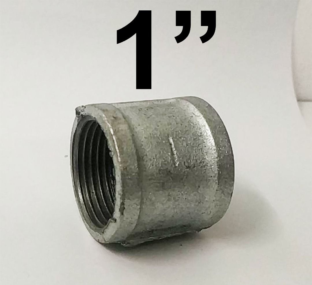 CHINA GI COUPLING 1" THREADED SCREW TYPE GALVANIZED IRON, Furniture ...