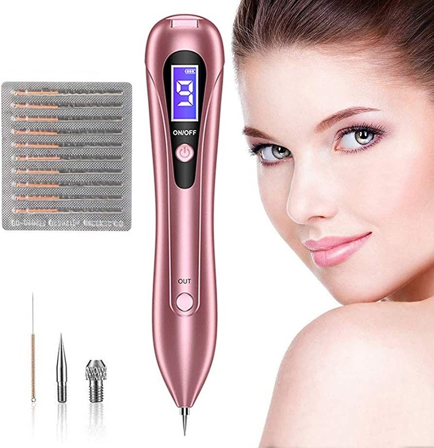 CHRERNA Skin Tag Removal Device Pen, Mole Remover Pen with 9 Strength ...
