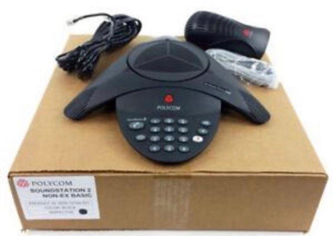 POLYCOM conference station just 200$ seldom used in office, Computers ...