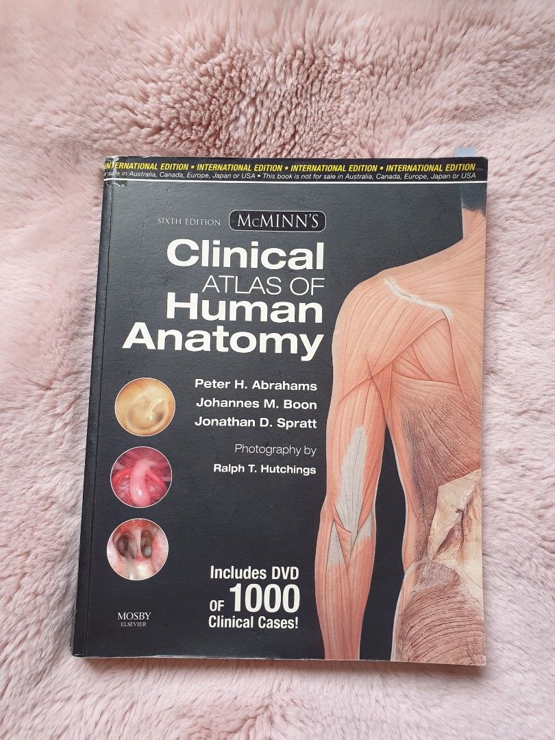 Clinical Atlas of Human Anatomy (Mc Minn and Abraham) 6th Ed, Hobbies ...