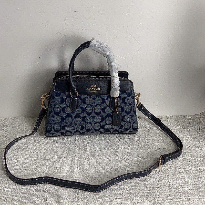 Coach Darcie Carryall Bag in Signature Canvas, Luxury, Bags & Wallets ...