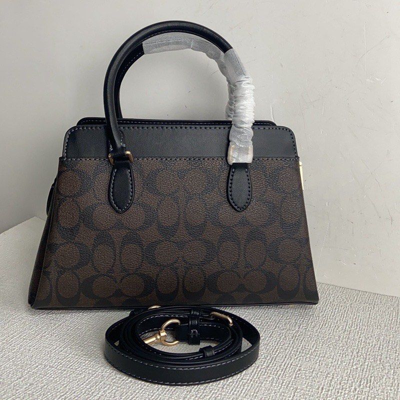 Coach Darcie Carryall Bag in Signature Canvas, Luxury, Bags & Wallets ...