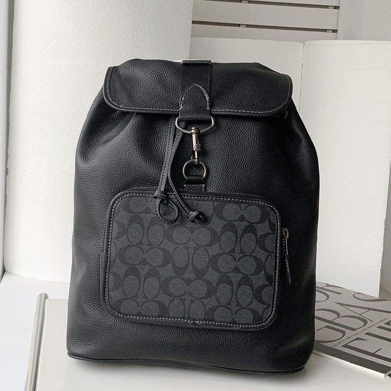 Coach Sullivan Backpack In Signature Canvas, Signature Leather (Men ...