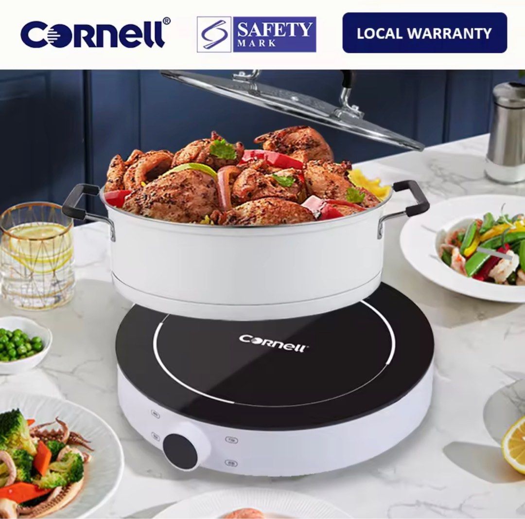 Cornell Induction Cooker 3L CIC-E2100S, TV & Home Appliances, Kitchen ...