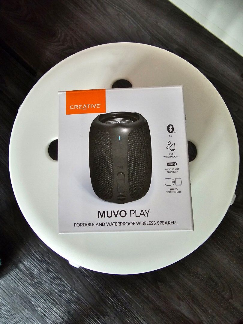 Creative Muvo Play Wireless Speaker, Audio, Soundbars, Speakers ...