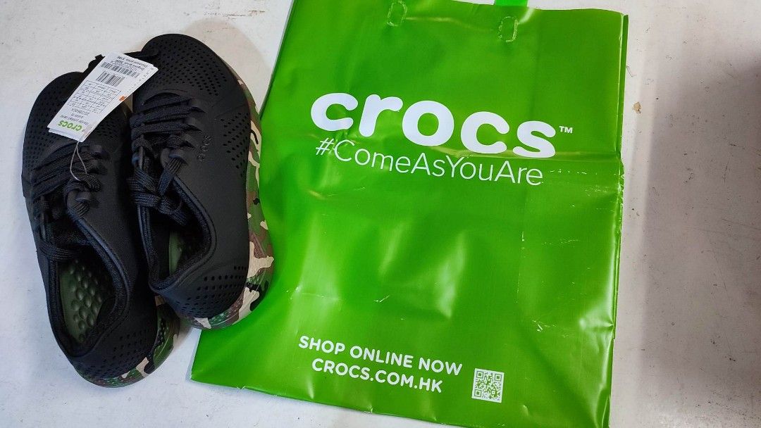 Crocs Literide Camo Pacer M8 - Pasabuy from HK, Men's Fashion, Footwear ...