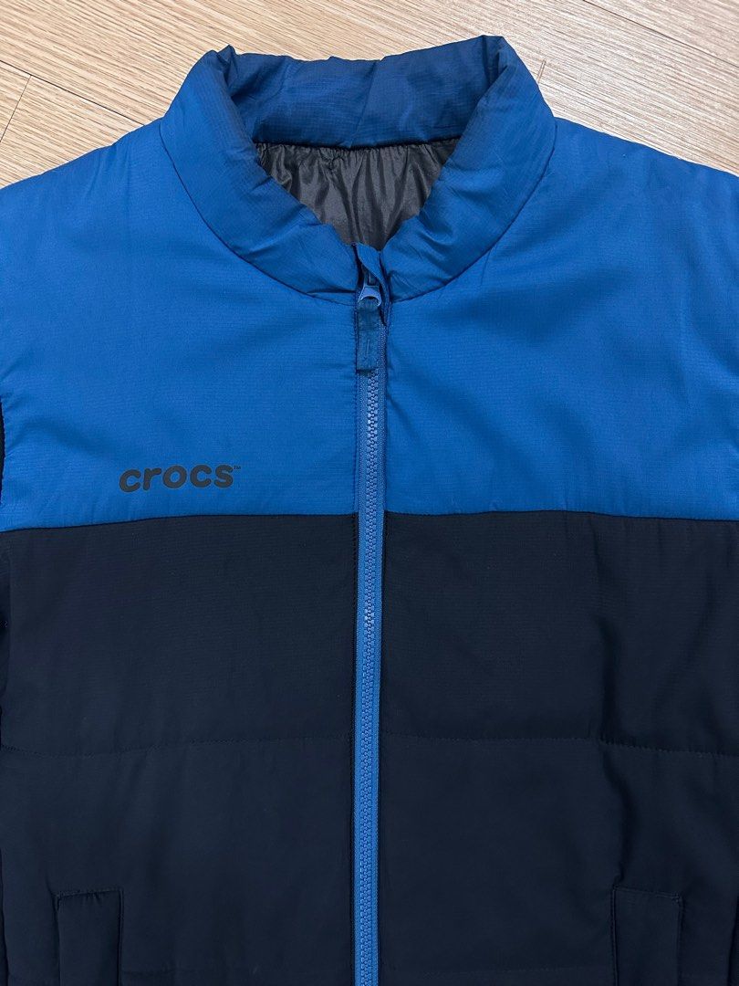 Crocs Puffer Jacket Youth Sizing, Men's Fashion, Coats, Jackets and ...