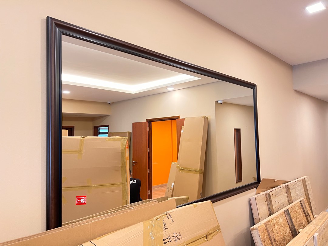 Custom made 8 by 4ft mirror, Furniture & Home Living, Home Decor ...