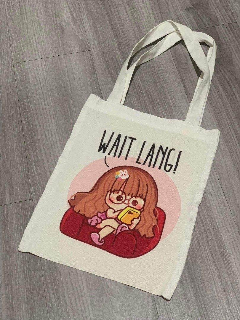 Customized cacha tote bags on Carousell