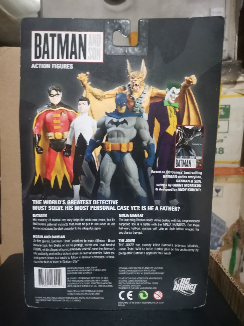 DC Direct, 2007 Batman and Son: Batman, Hobbies & Toys, Toys & Games on ...