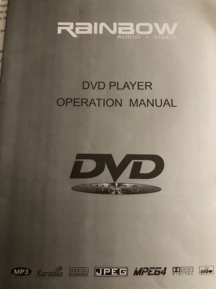 Decluttering Rainbow Dvd audio video on Carousell