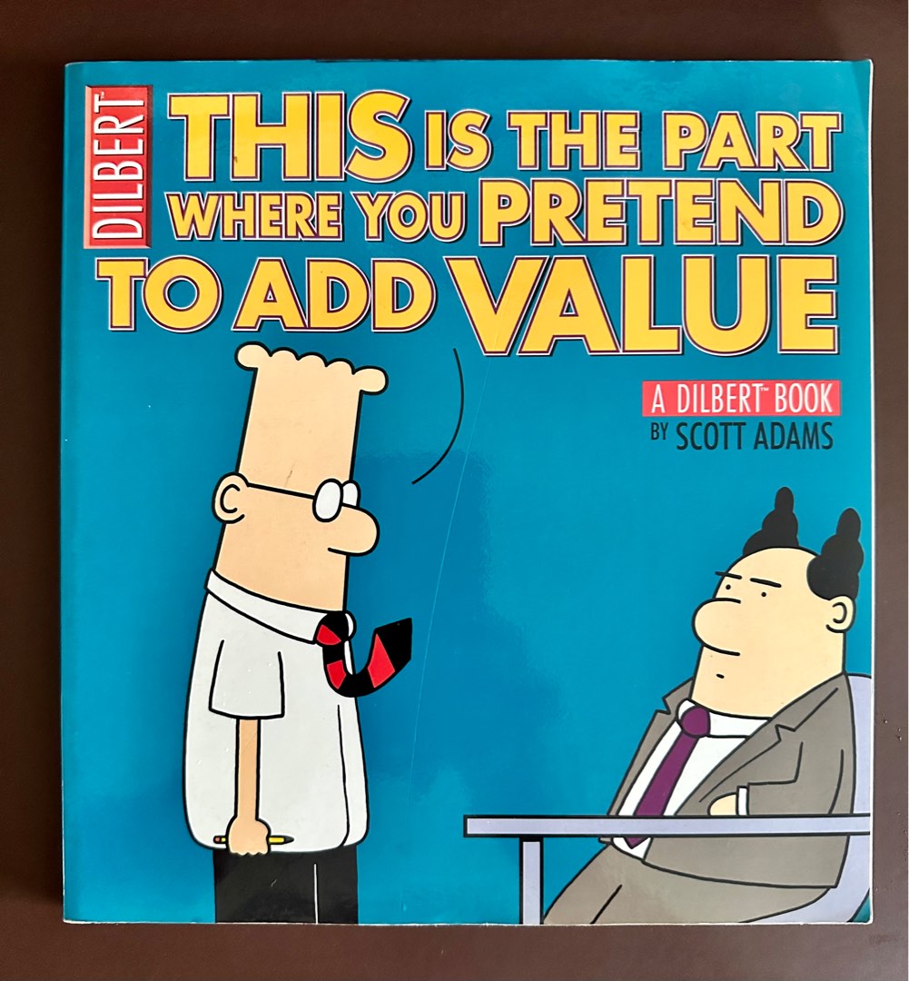 Dilbert, Hobbies & Toys, Books & Magazines, Comics & Manga on Carousell