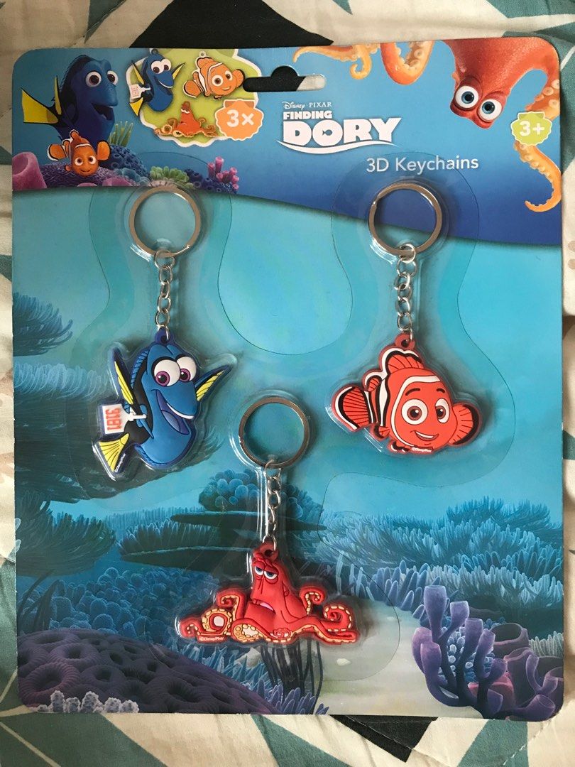 Disney Pixar Gift items 3D Keychains, Find the Pair Cards and Cars ...