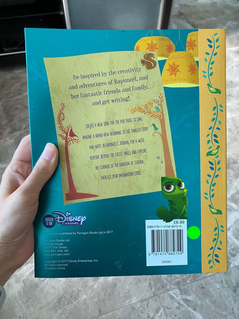 Disney Rapunzel write imagine create book, Hobbies & Toys, Books ...