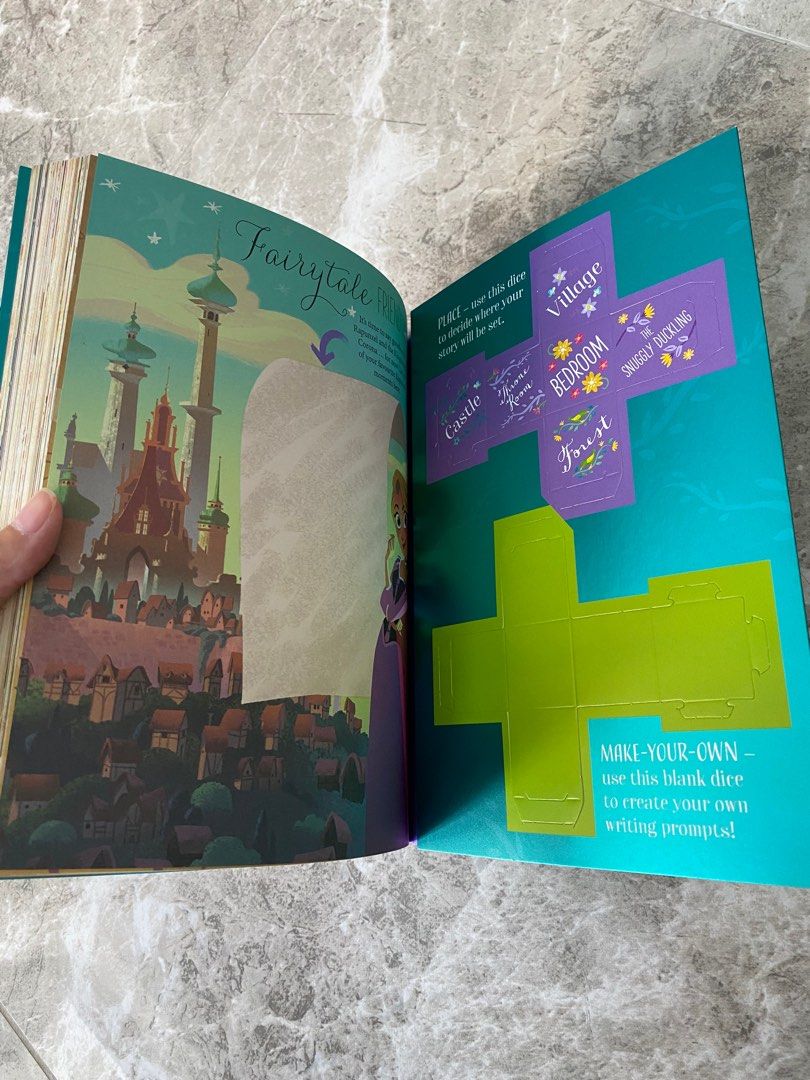 Disney Rapunzel write imagine create book, Hobbies & Toys, Books ...