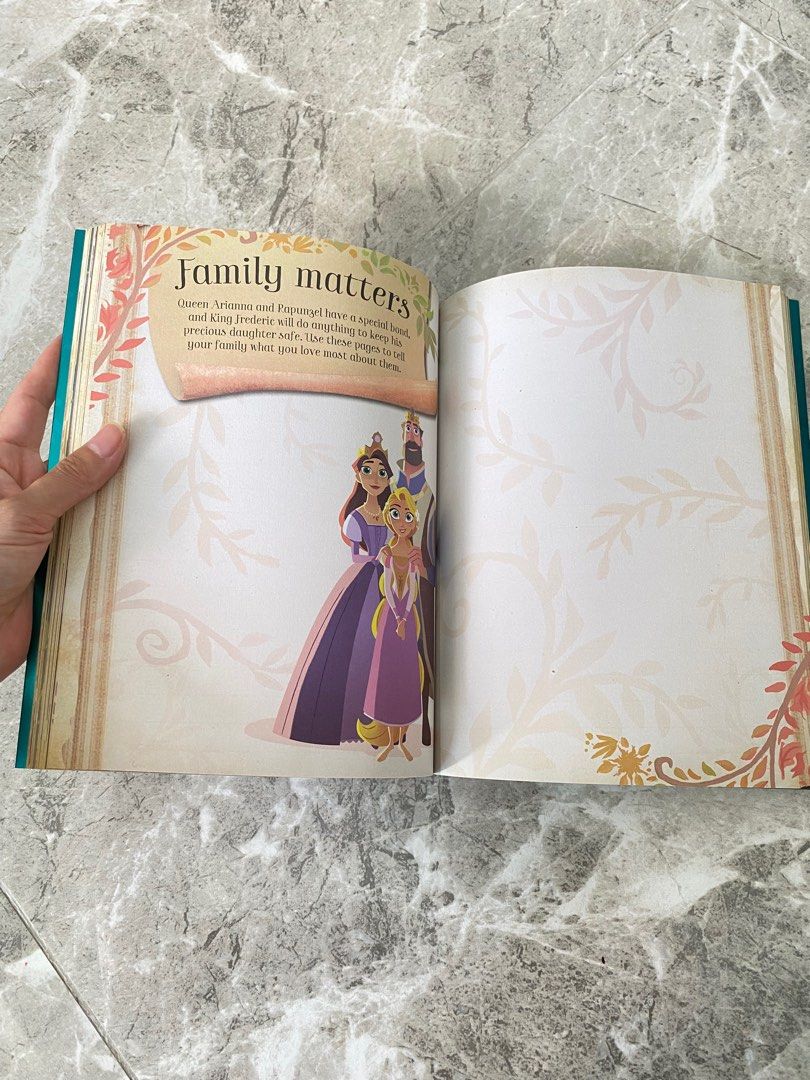 Disney Rapunzel write imagine create book, Hobbies & Toys, Books ...