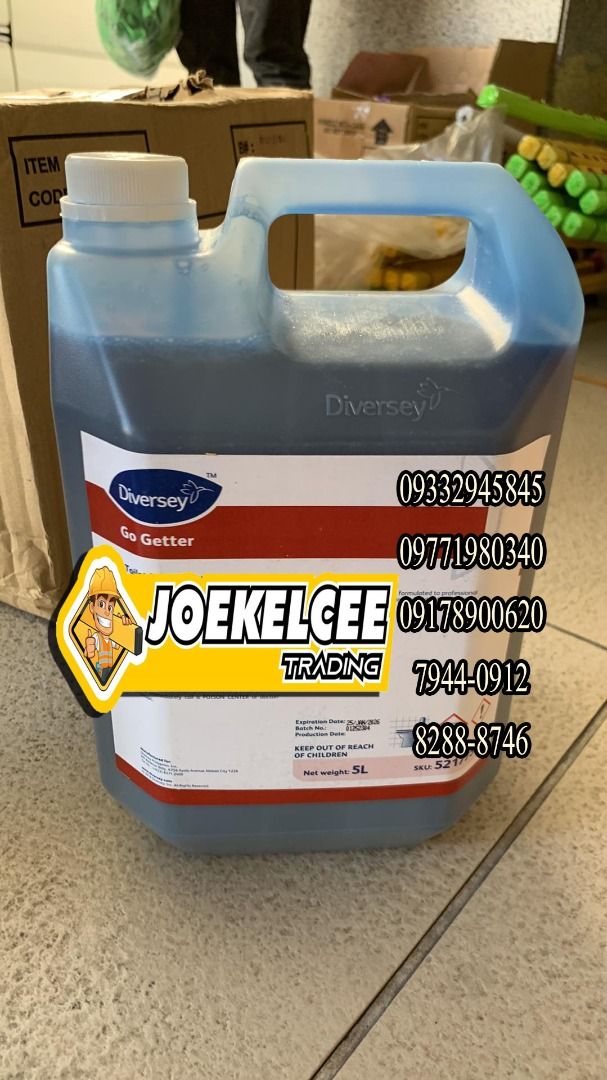 DIVERSEY GO GETTER, Furniture & Home Living, Cleaning & Homecare ...