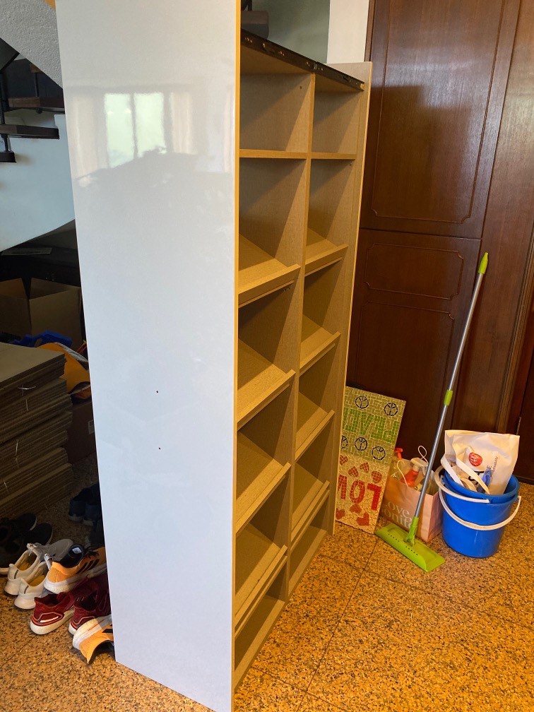 Double sided shoe rack, Furniture & Home Living, Furniture, Shelves ...