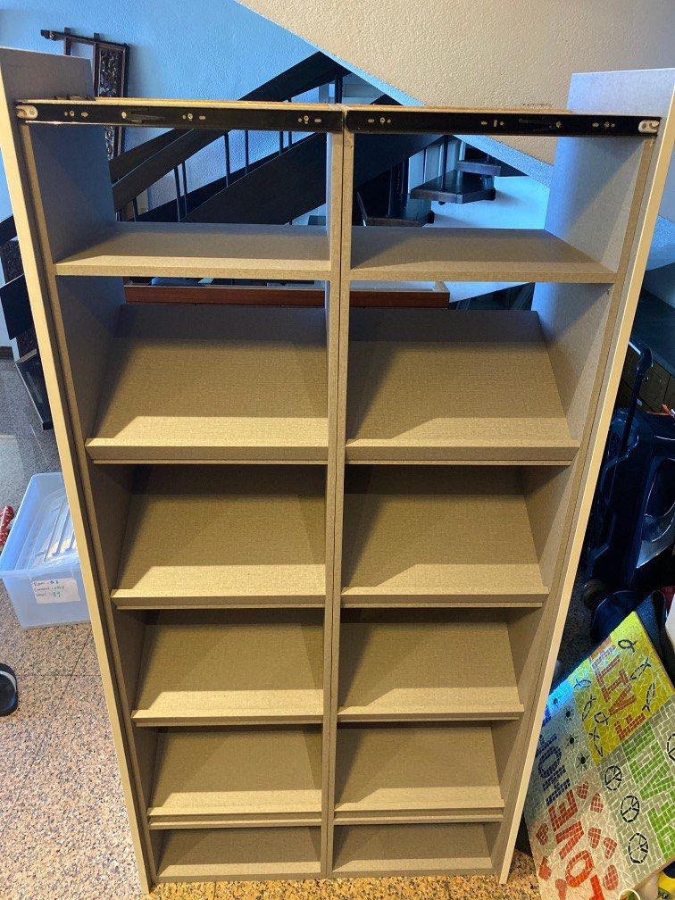 Double sided shoe rack, Furniture & Home Living, Furniture, Shelves ...