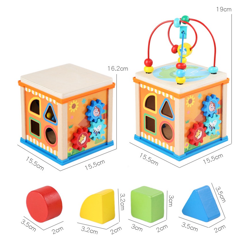 Educational Toys - Toddler 3D Wooden Block Puzzle NT0605, Hobbies ...