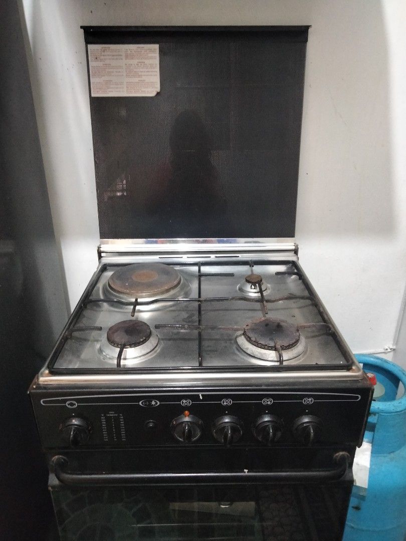 Elba Gas Range and Range Hood Set, TV & Home Appliances, Kitchen ...