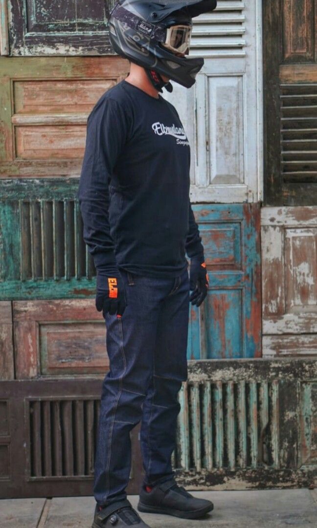 Enduro Pants Denim Elbrusland MTB and Leisure riding pants, Sports ...