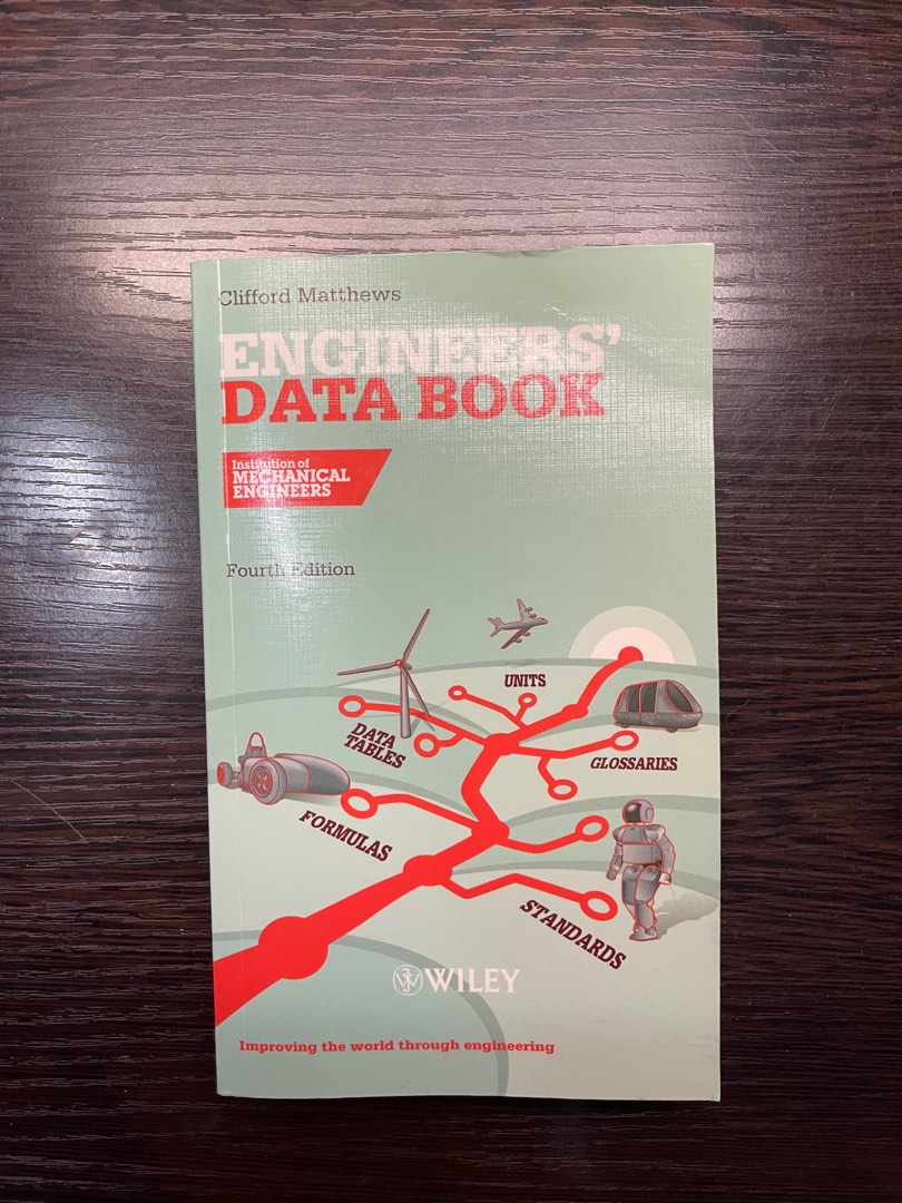 Engineer's Data Book, 興趣及遊戲, 書本 & 文具, 教科書 - Carousell