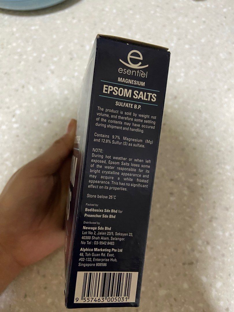 Epsom Salt Beauty And Personal Care Sanitisers And Disinfectants On Carousell