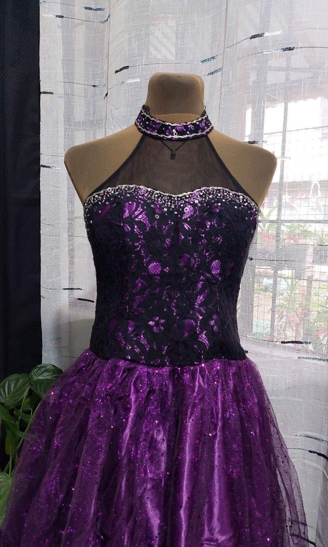 Ball Gown / Js Prom - Glitter Gown, Women's Fashion, Dresses & Sets ...