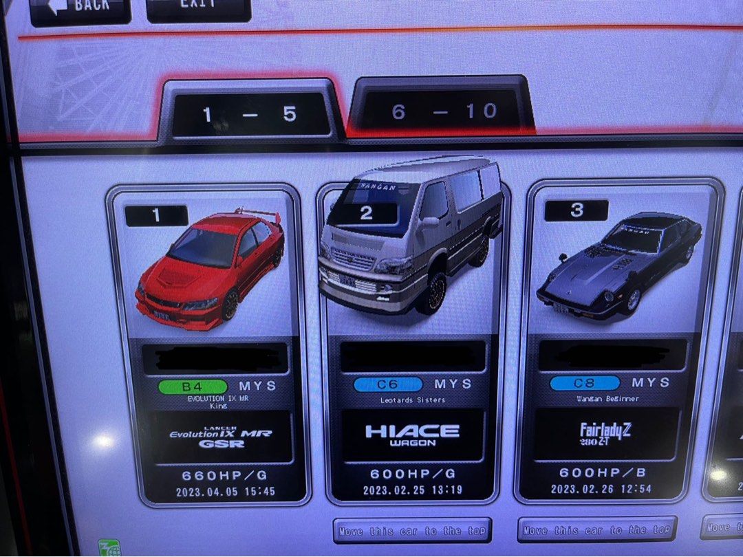 evo9 , wangan midnight , wmmt6rr, Video Gaming, Gaming Accessories ...