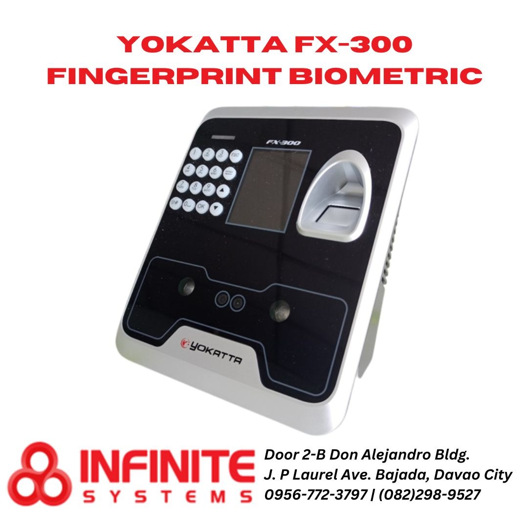 FACE AND FINGERPRINT BIOMETRIC READER YOKATTA FX-300, Computers & Tech, Office & Business ...