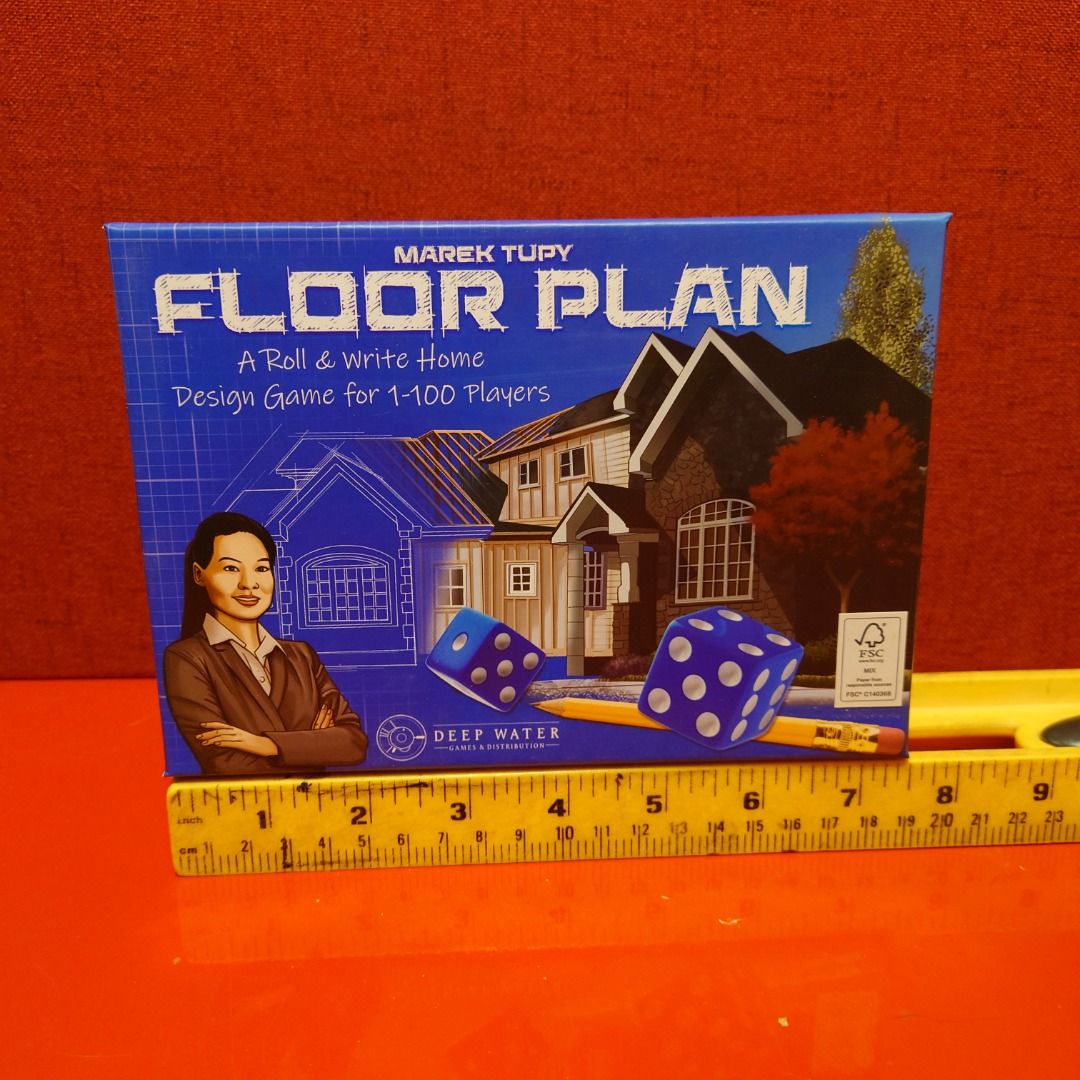 Floor Plan board game, 興趣及遊戲, 玩具 & 遊戲類 - Carousell