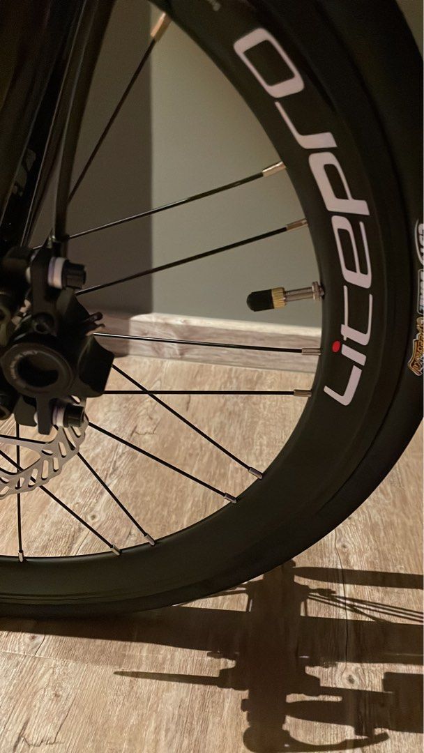 Fnhon Tornado, Classic Metallic Black (10 Speed) Light Weight, Sports ...