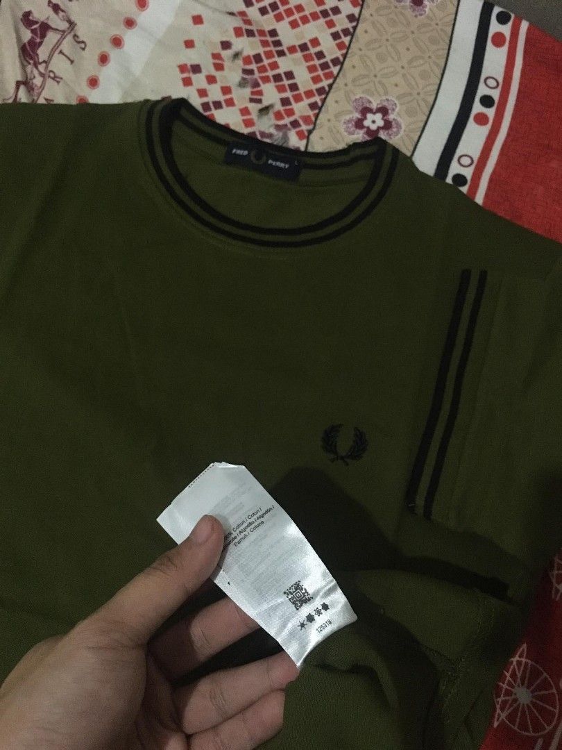 Fred perry matcha colorway shirt, Men's Fashion, Tops & Sets, Tshirts ...