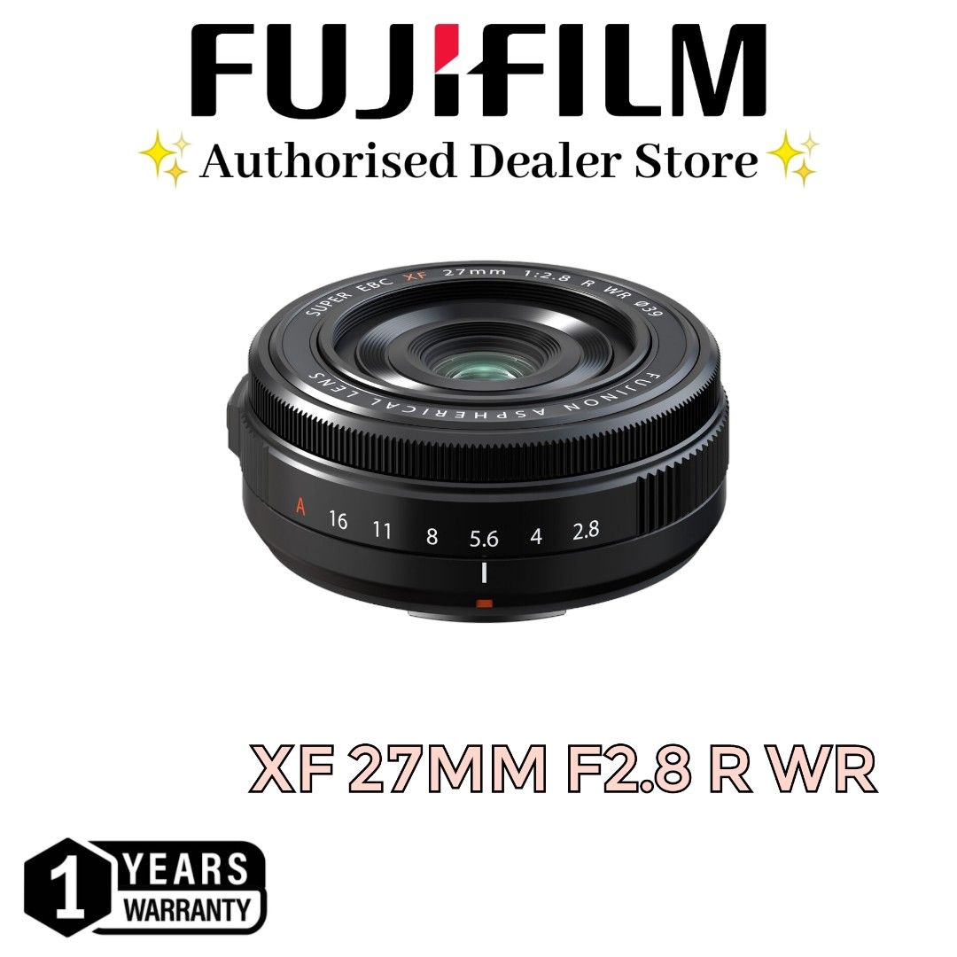 FUJI XF 27mm f2.8 r wr / 27MM F2.8 fuji lens, Photography, Lens & Kits on Carousell