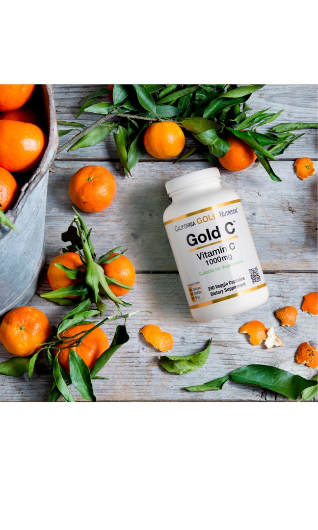 1000mg Gold C Vitamin C High Potency 240 Capsules, Health & Nutrition, Health Supplements ...