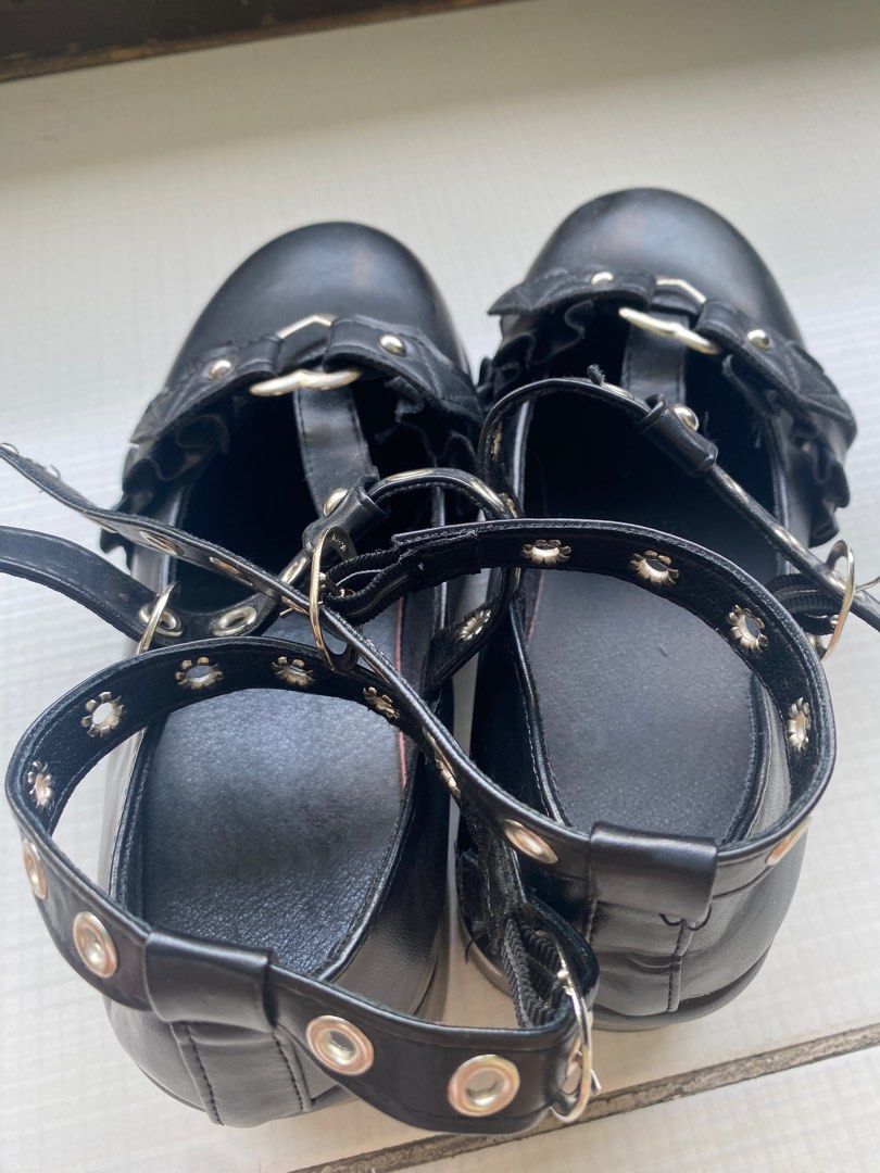 Gothic bat platforms on Carousell
