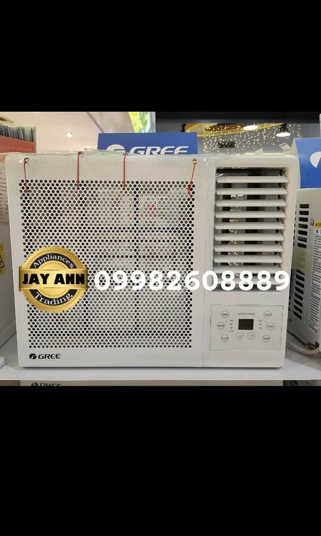 Gree window type aircon, TV & Home Appliances, Air Conditioning and ...