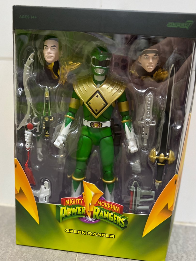 Green Power Rangers - Power Rangers Ultimates Green Ranger Action ...